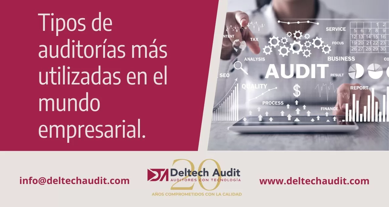 Tipos de auditorías más utilizadas en el mundo empresarial. - Deltech Audit
