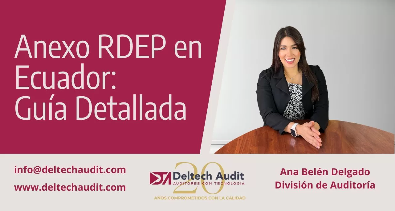 Guía Detallada: Anexo RDEP en Ecuador - Deltech Audit